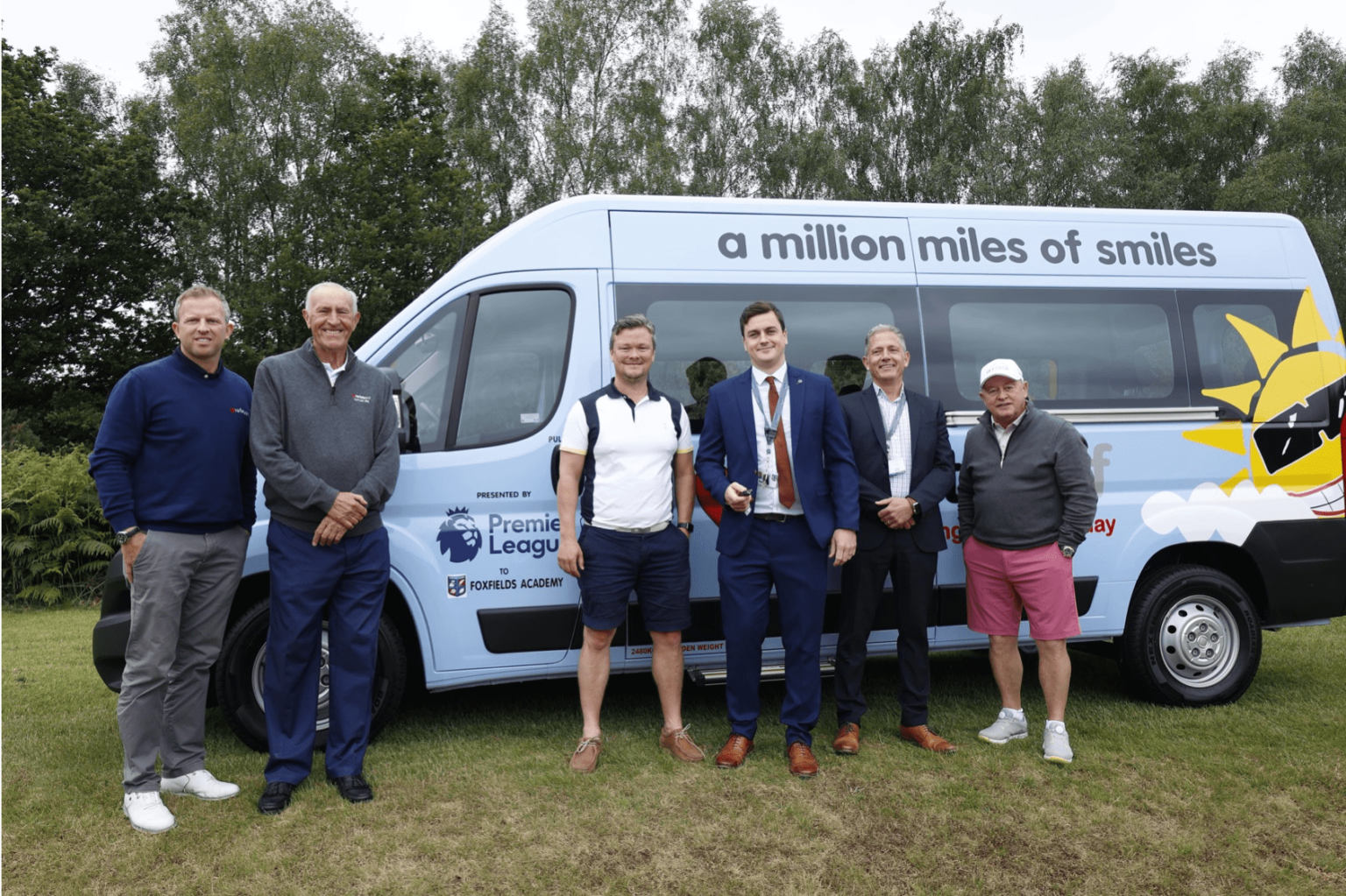 Foxfields Academy pupils ‘top of the league’ with new minibus - CIT ...