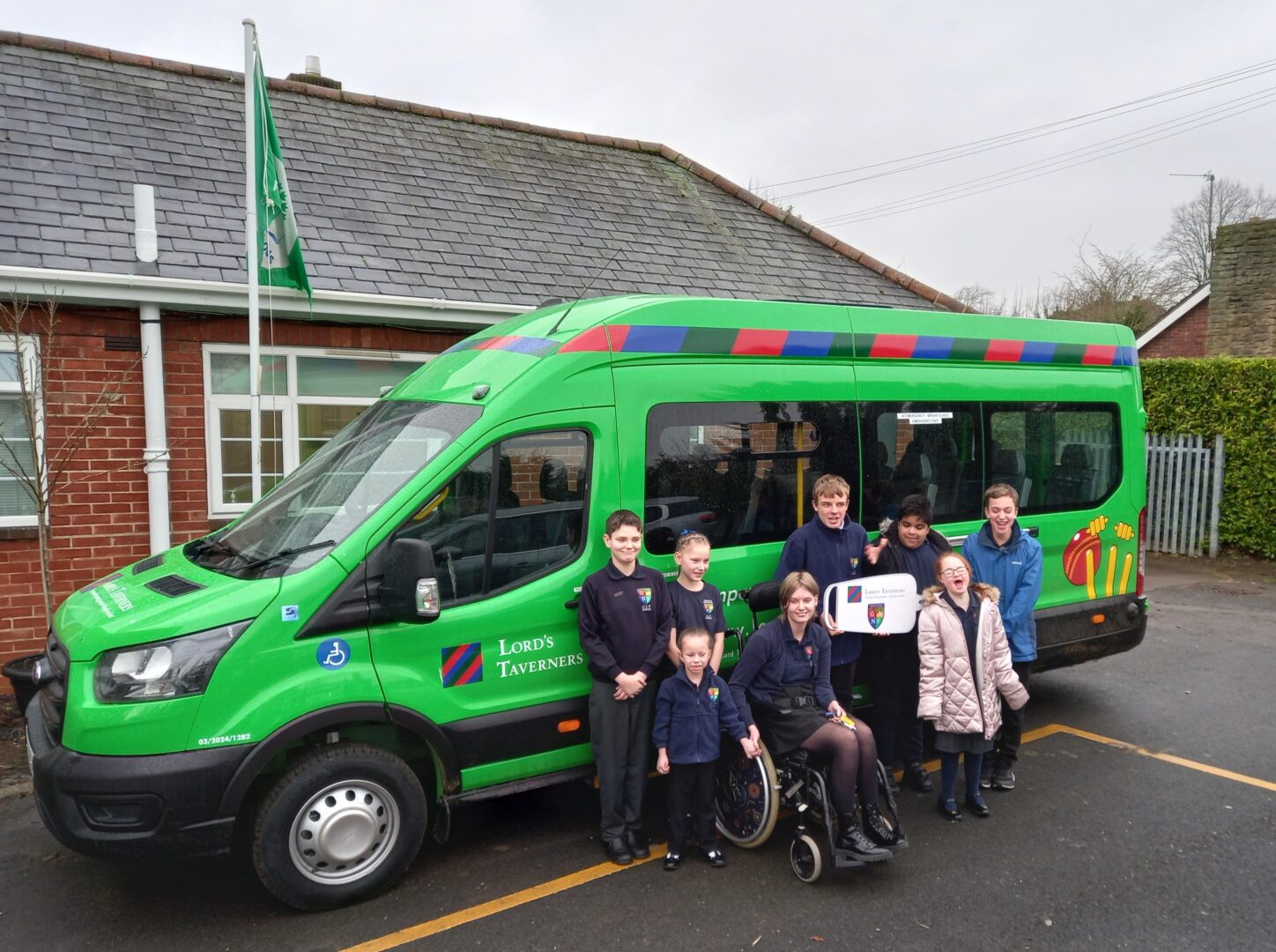 New Accessible minibus for GANF - CIT Academies